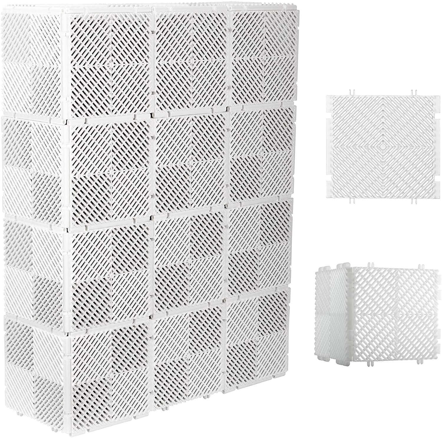 Ready Covers EZ Connect Vented Safety Steam Radiator Cover (30, White ...