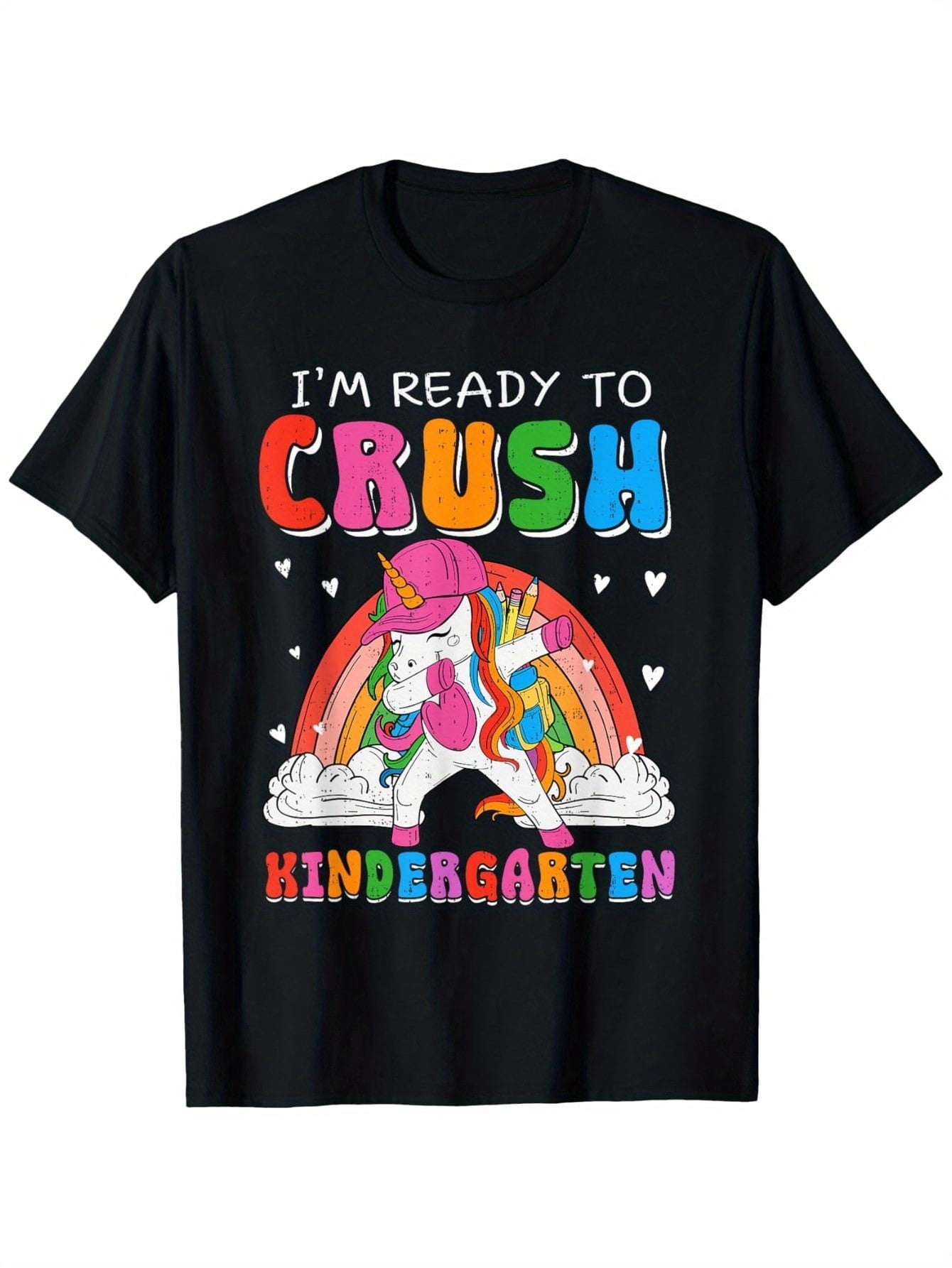I'm Ready to Crush Kindergarten Back to School Girls Boys T-shirts ...