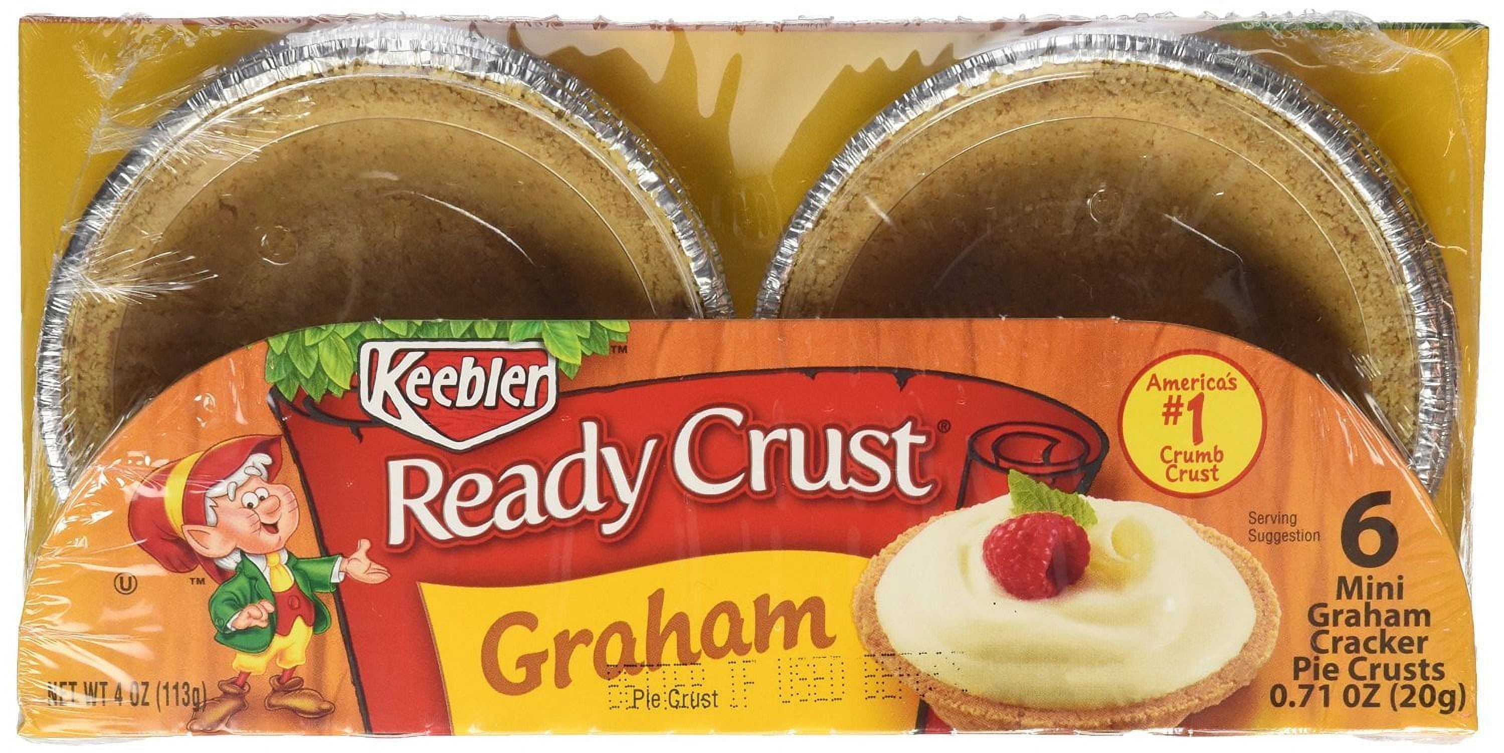 Ready Crust Mini Graham Crusts 6 Ct 4 Oz (Pack of 6) - Walmart.com