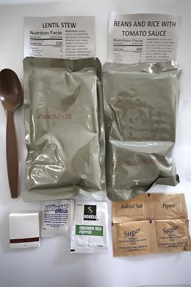 Ready to Eat Meals 3 Pack Military, Emergency Food Supplies, Long ...