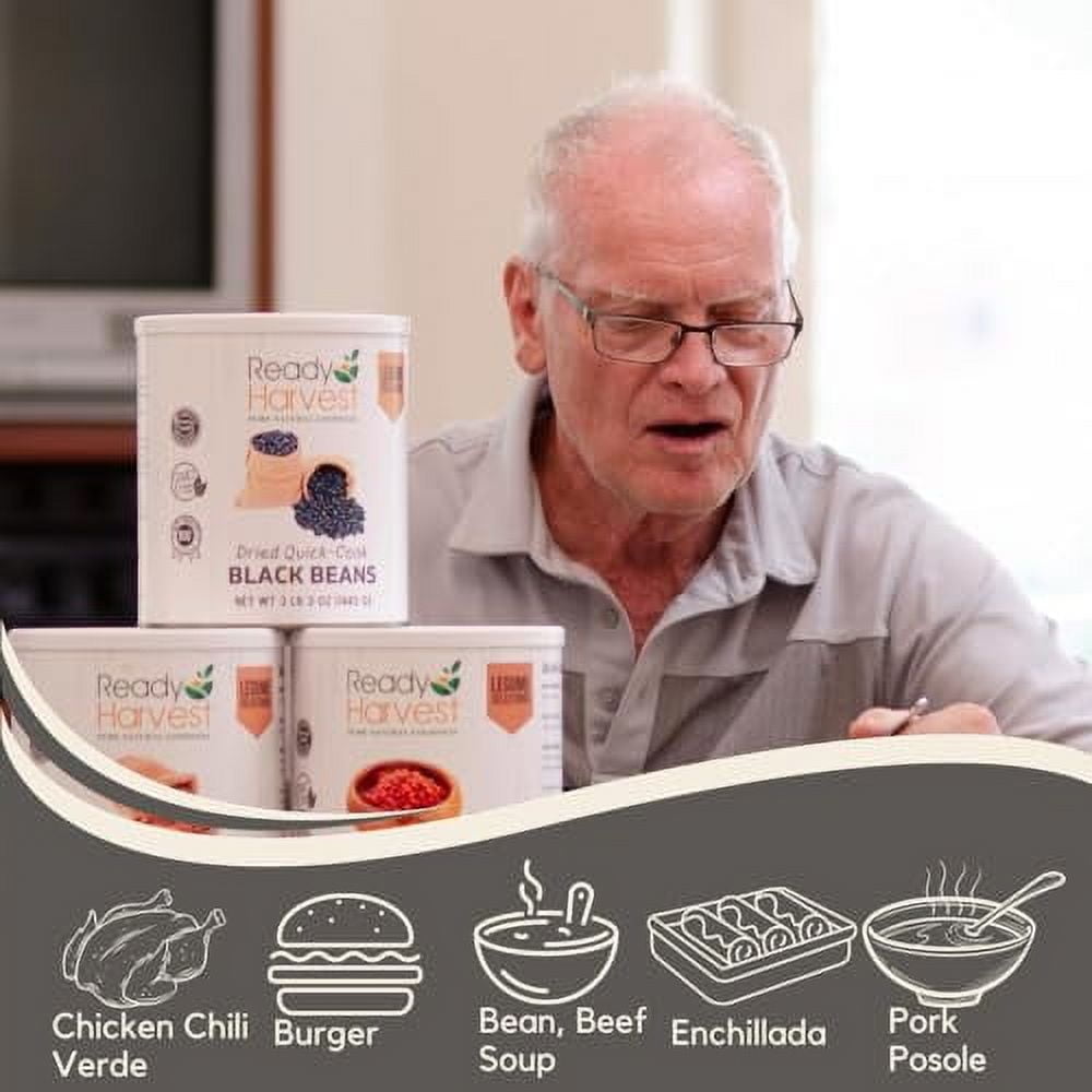 Ready Harvest Quick-Cook Dried Black Beans Canned Dried Black Beans ...