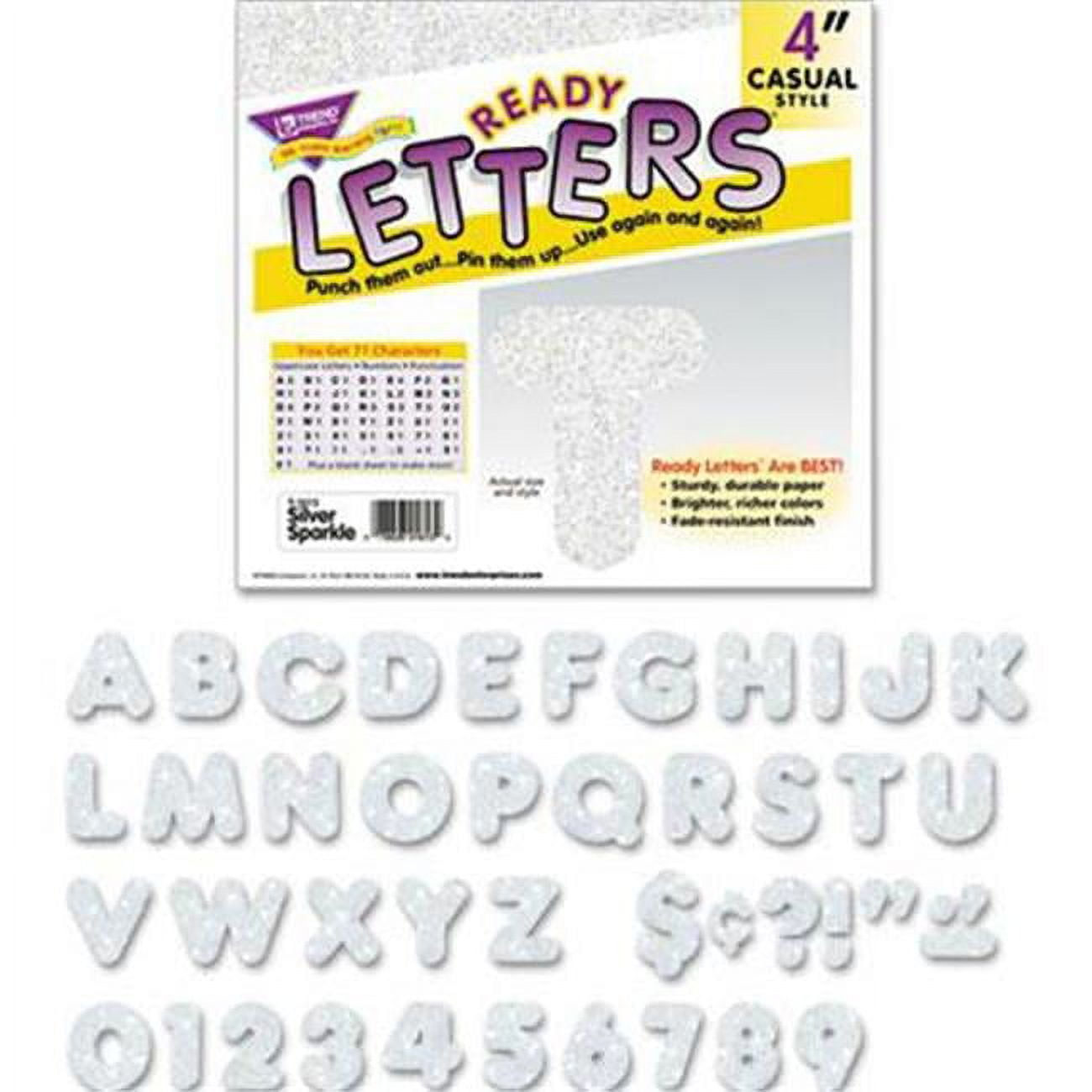Ready Letters Sparkles Letter Set - Walmart.com