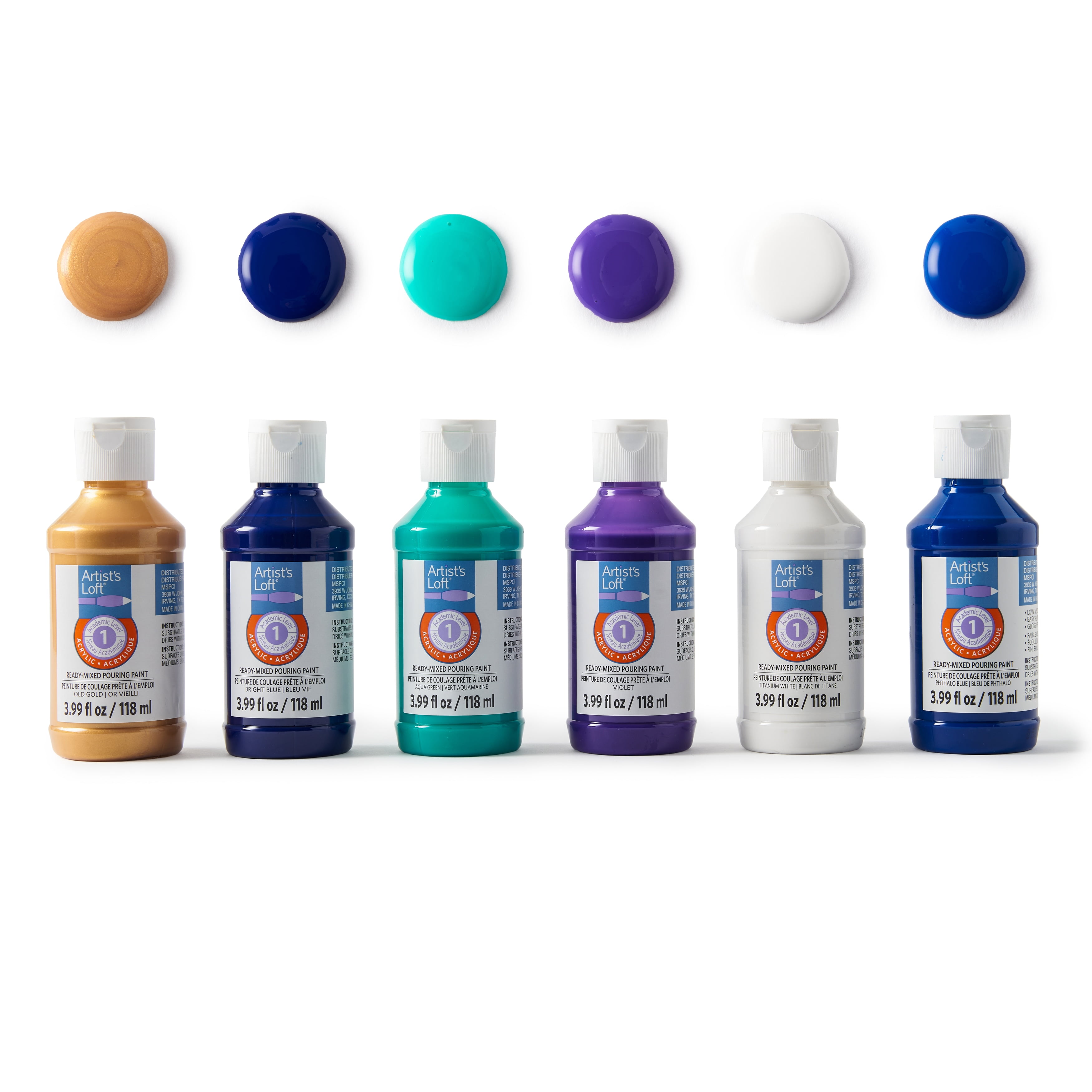Ready-Mixed Acrylic Pouring Paint Set by Artist's Loft™ - Walmart.com
