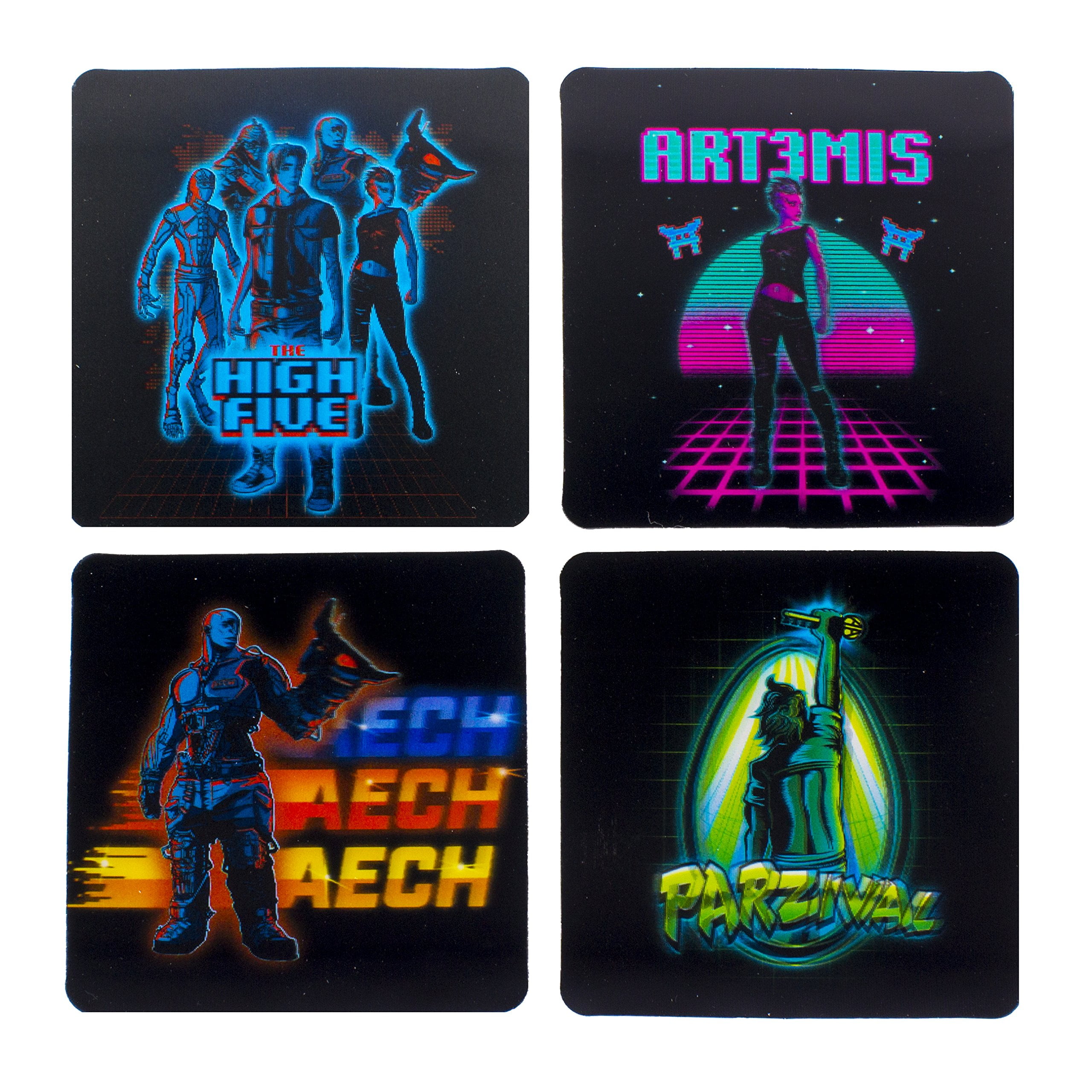 Ready Player One 3D Coasters, Papercard, Multi-Colour, 1 x 10 x 10 cm ...