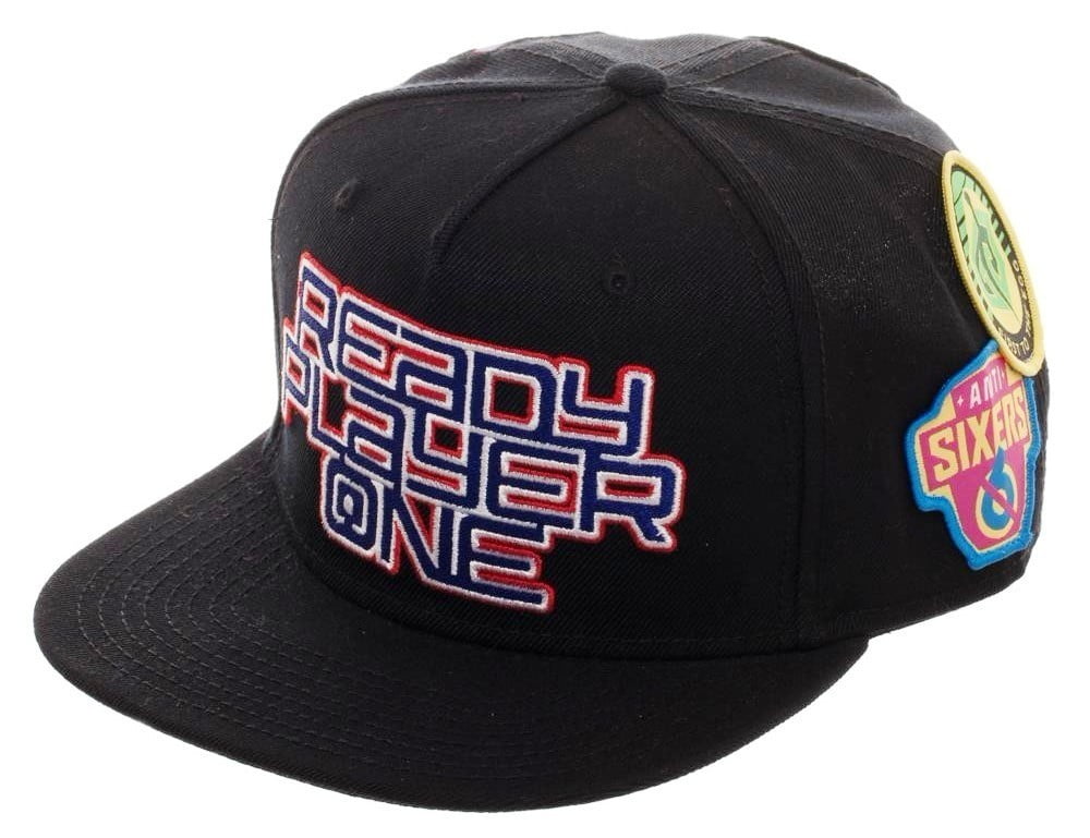 Ready Player One Omni Patch Adjustable Black Snapback Baseball Cap Hat ...
