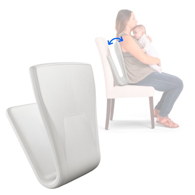 Ready Rocker Portable Rocking Chair, Modern Faux Leather, Cloud ...