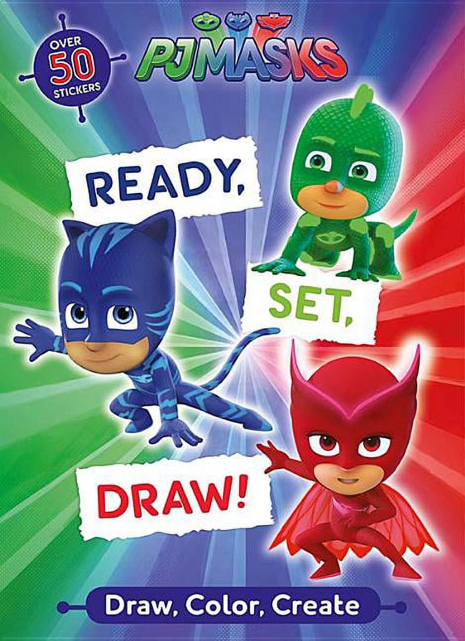 Ready, Set, Draw! (PJ Masks) - Walmart.com