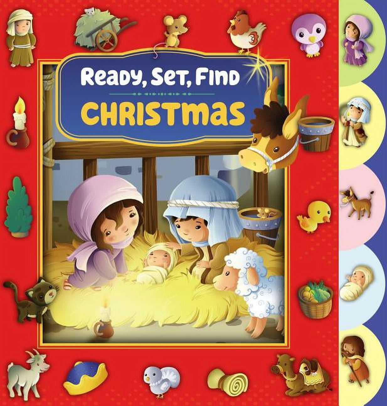 Ready, Set, Find Ready, Set, Find Christmas, (Board Book) - Walmart.com
