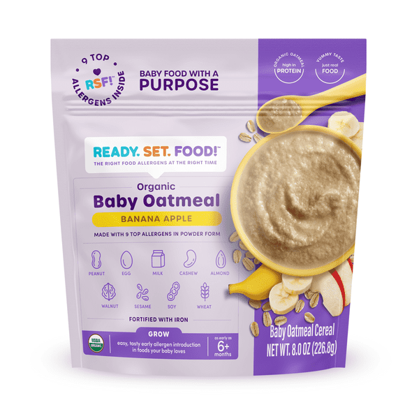 Ready Set Food Organic Baby Oatmeal