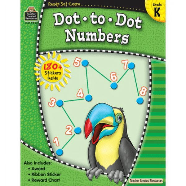 Ready-Set-Learn: Dot-to-Dot Numbers Grd K [TCR5957] - Walmart.com