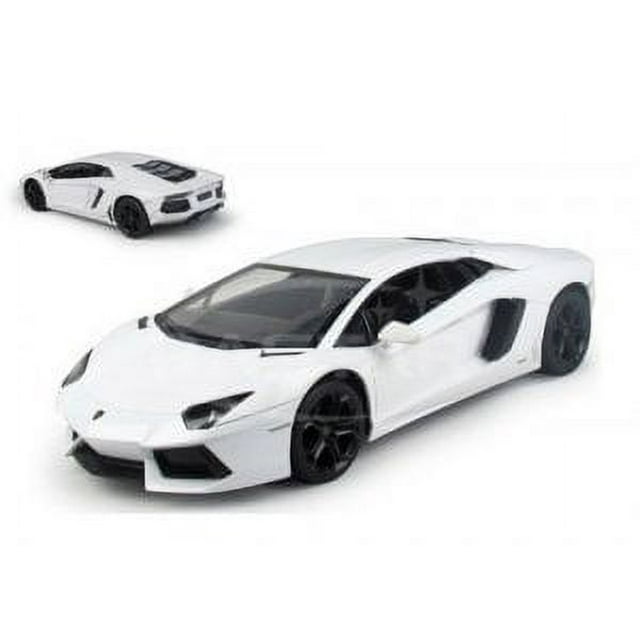Ready! Set! Race! 1:14 RC Remote Control Lamborghini Aventador LP700 - White - Walmart.com