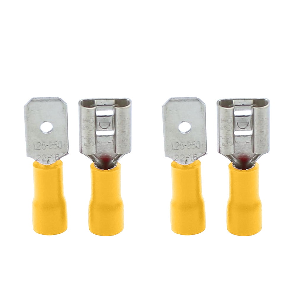 Ready to Ship, FDD1.25-250 Connector Wire Nose Terminal, Pre-Lnsulated ...