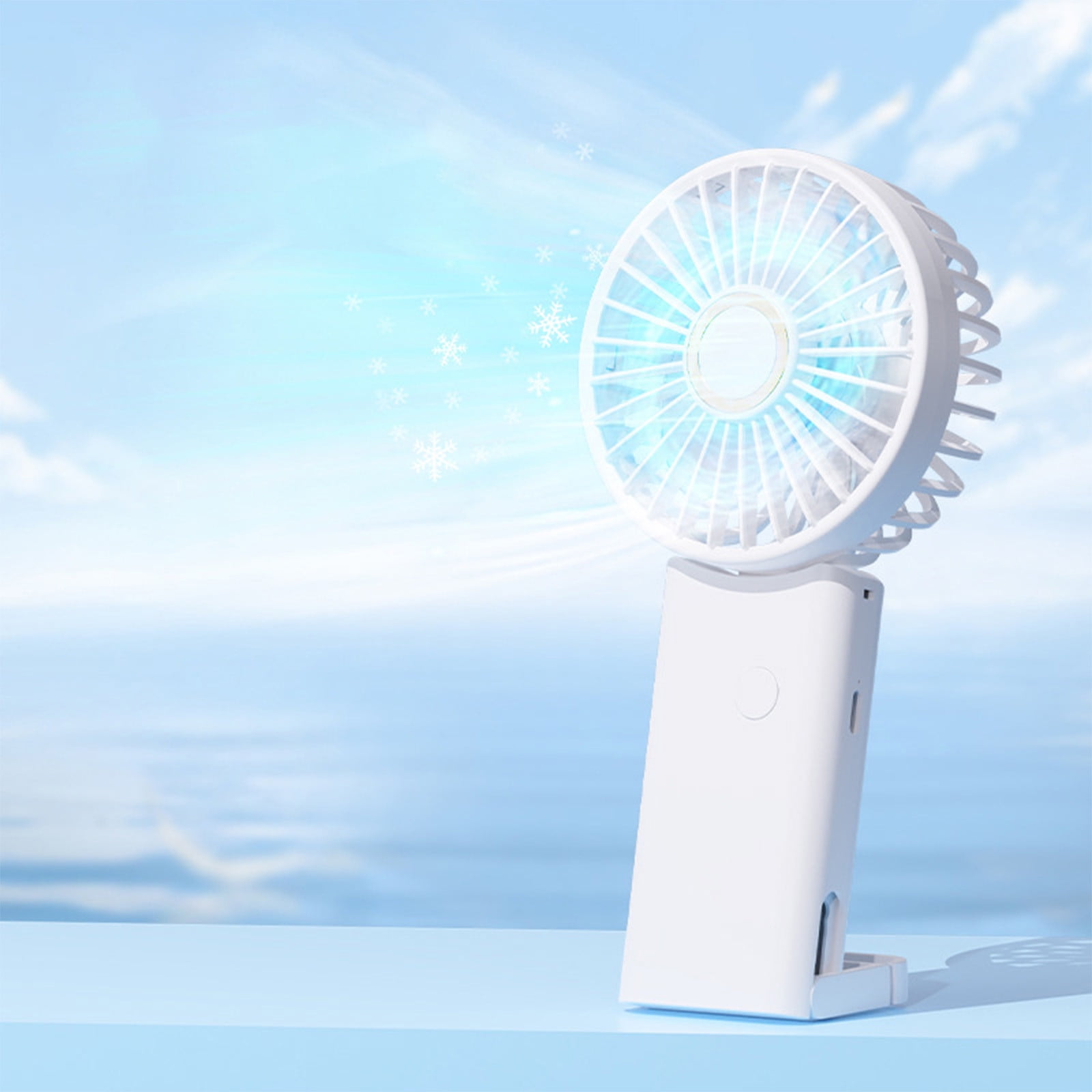 Ready to Ship, Portable Mini USB Fan, Transparent Small Powerful ...
