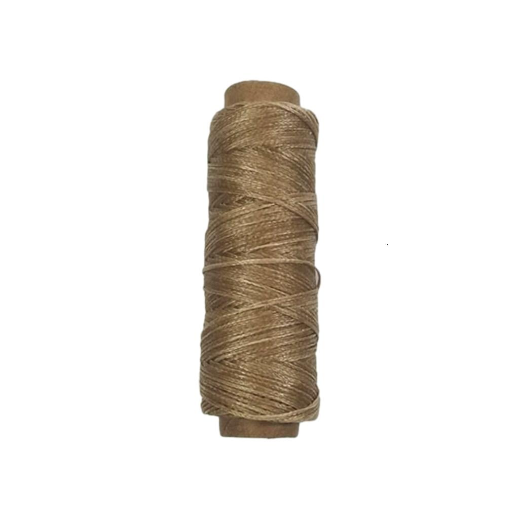 50m 0.8mm Thickness Waxed Thread for Waxed Cord Hand Stitching Thread ...