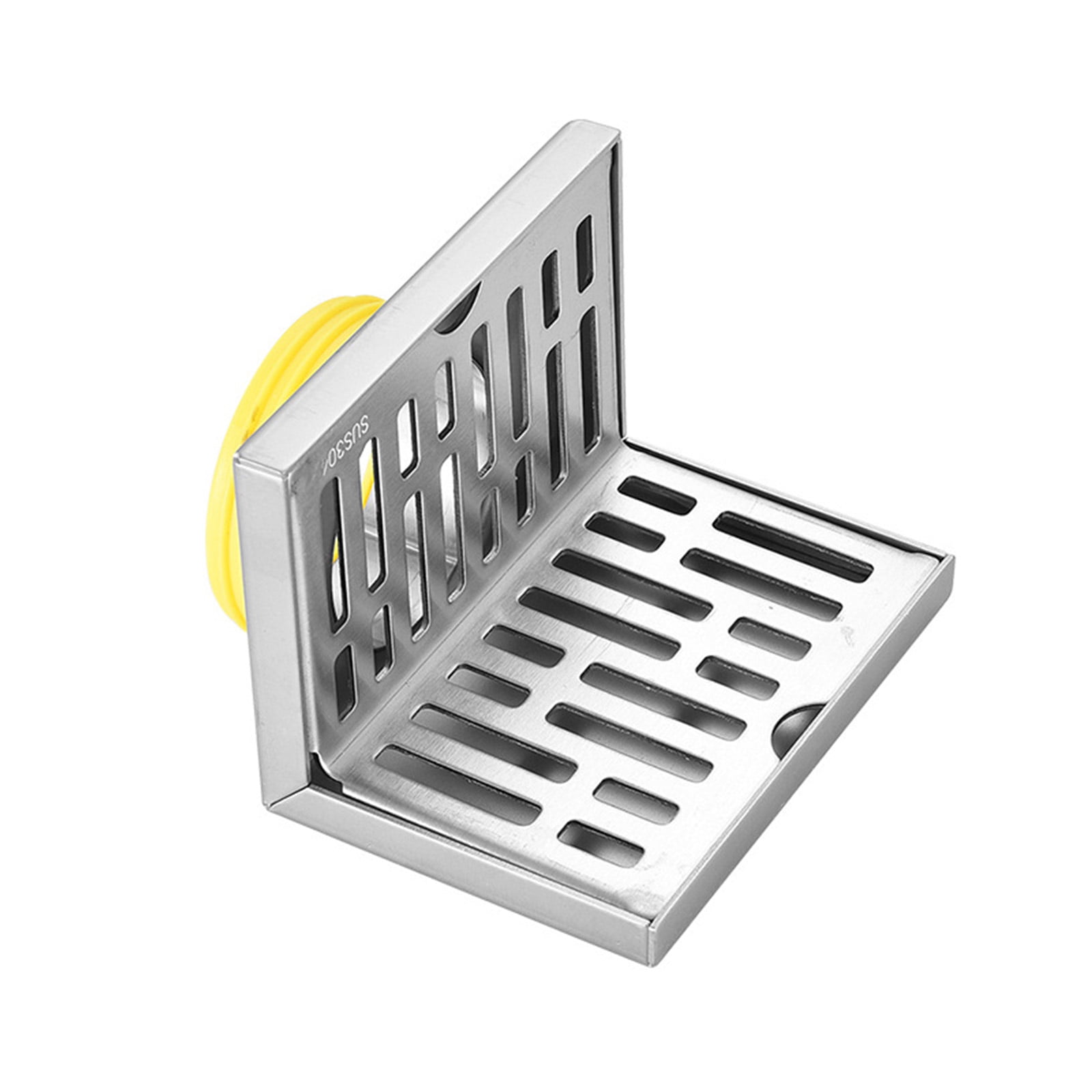 Anti-wear L Shape Stainless Steel Bathroom Tile Insert Floor Drainer ...