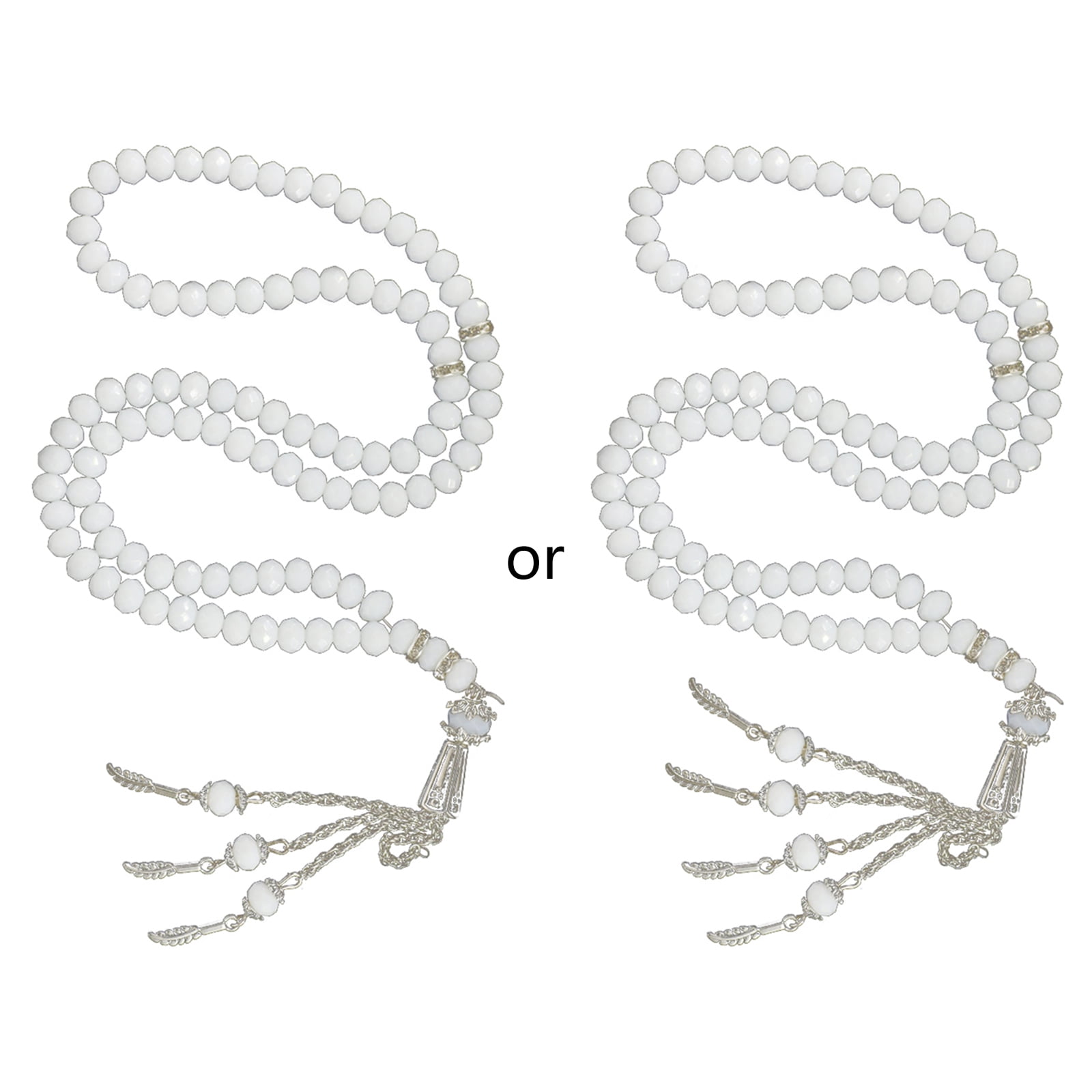 【Ready Stock】 Muslim Tasbih 99 Beads Islam Prayer Crystal Rosary ...