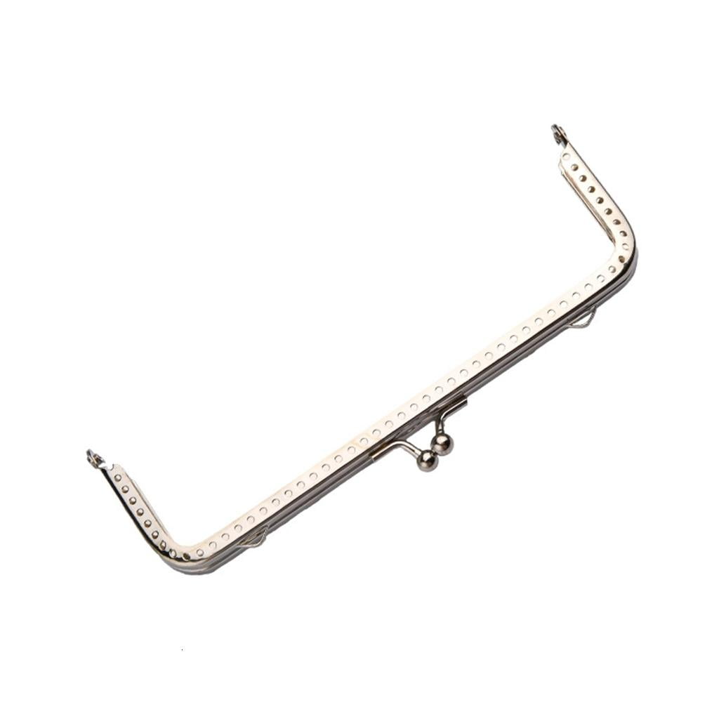 Steel Frame Purse DIY Craft Kiss Clasp Lock Coin Bag Semicircular ...