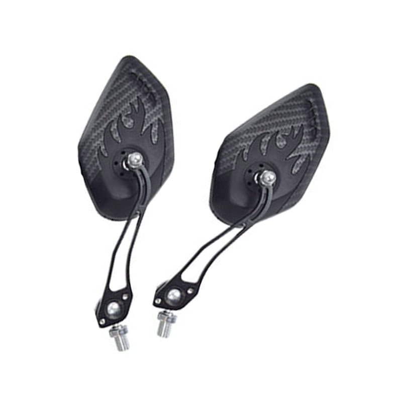 【Ready Stock】 Universal Aluminum Motorcycle Handlebar Rear View Mirrors ...