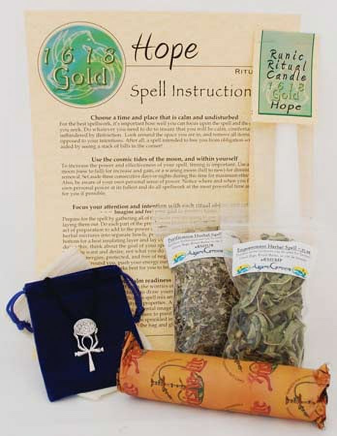Ready To Cast Hope Ritual Spell Kit Includes Instructions and Tools ...