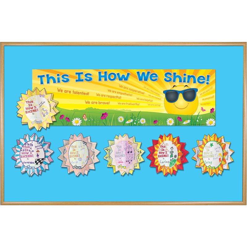 Ready-To-Decorate? 3-D This Is How We Shine Bulletin Board Kit ...