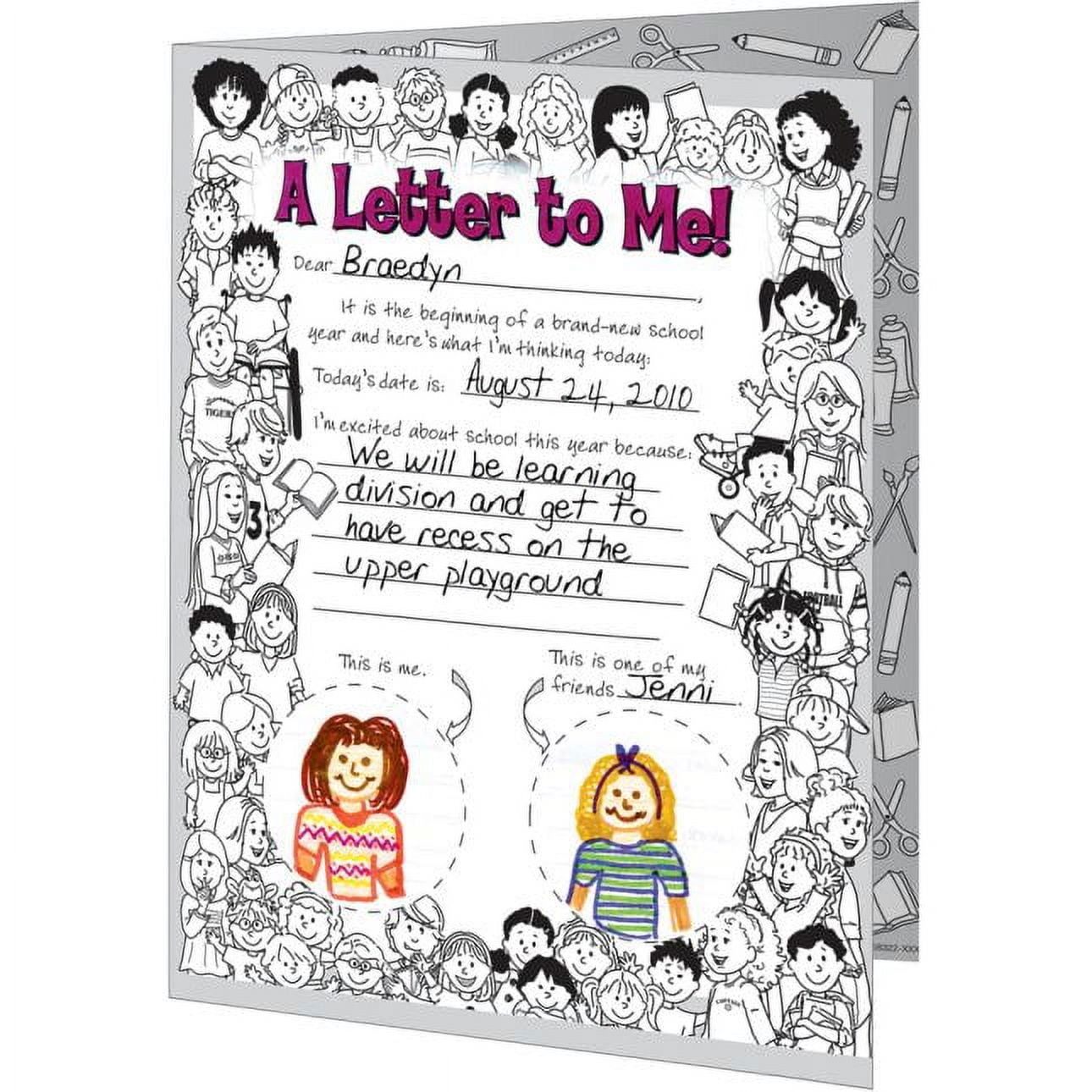 Ready-To-Decorate First Day-Last Day Letters Kit - set of 24. - Walmart.com