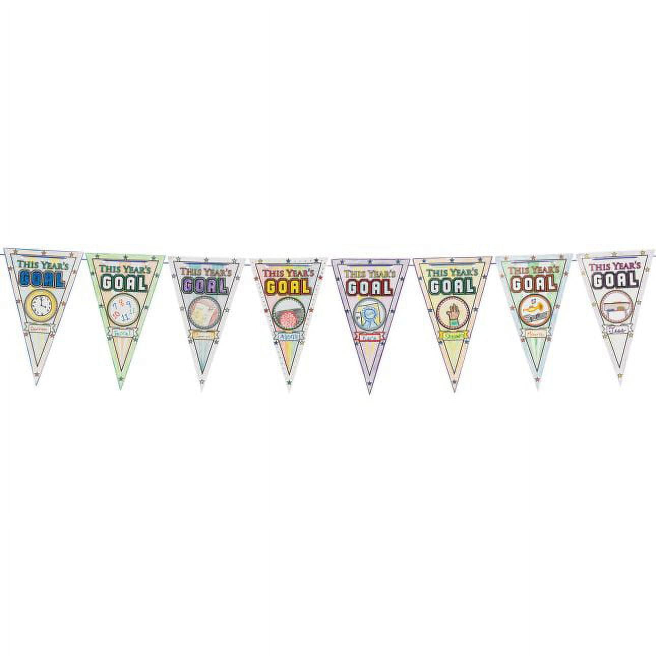 Ready-To-Decorate Goal Pennants - 24 pennants. - Walmart.com