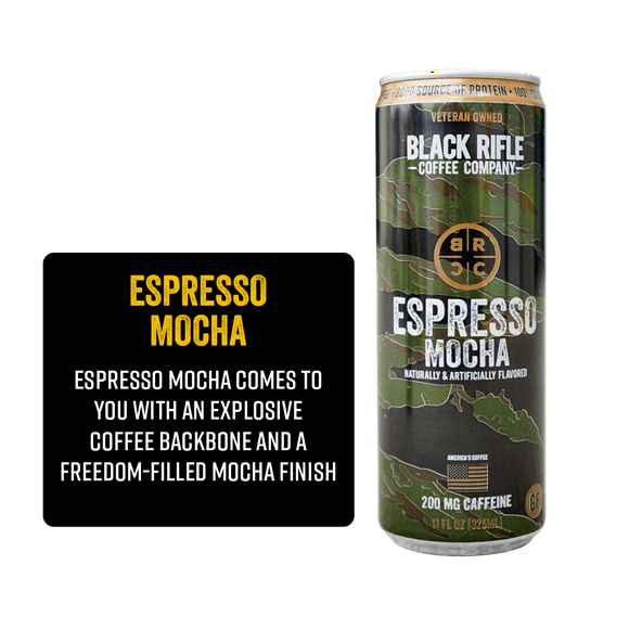 Black Rifle Coffee Cans