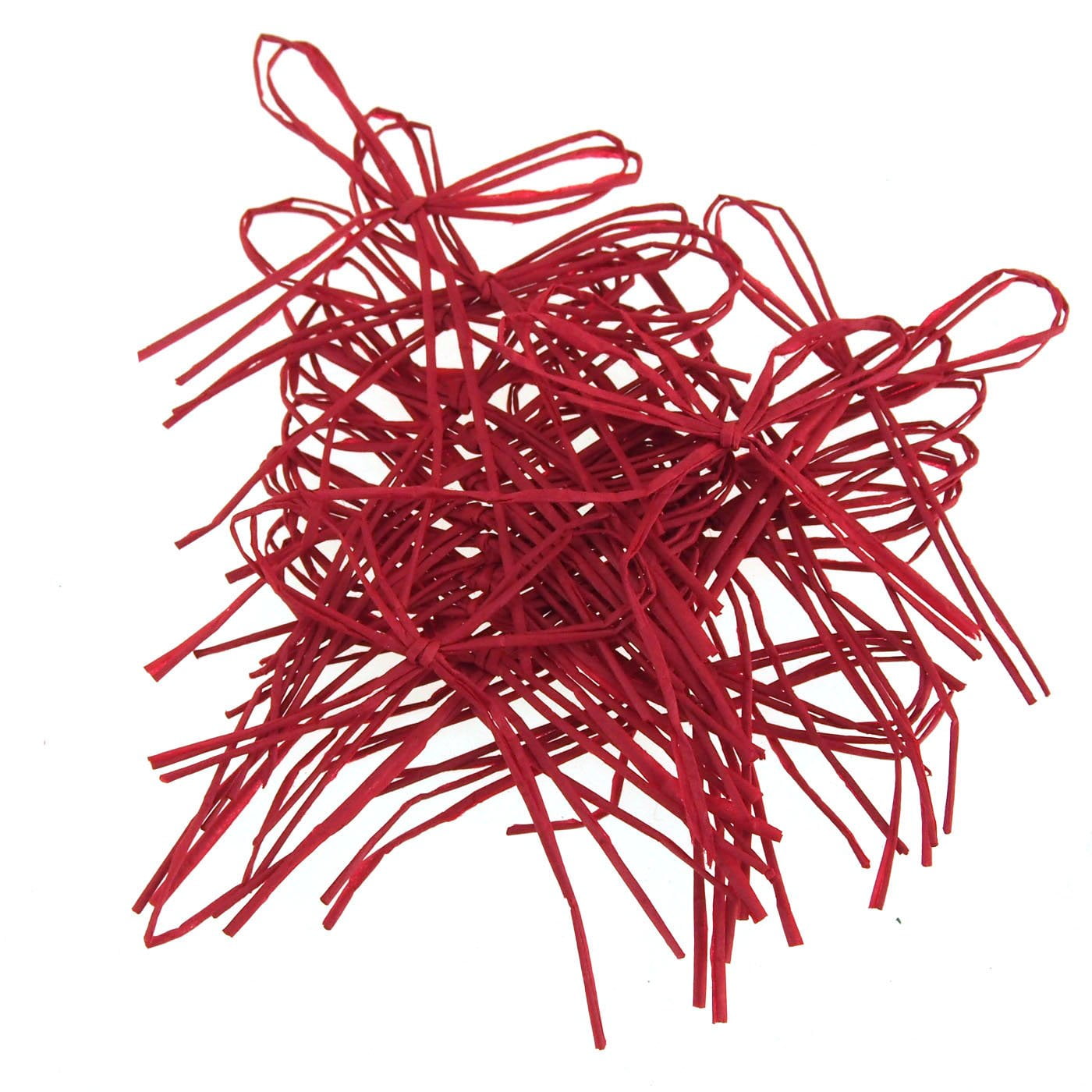 Ready To-Go Raffia Bows, 2-Inch, 24-Piece, Red - Walmart.com
