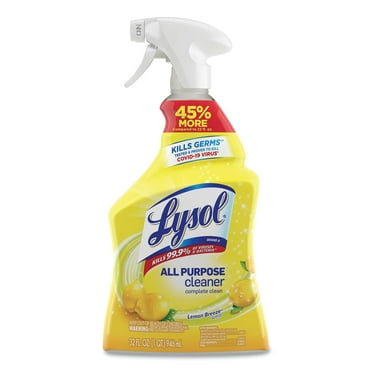 Lysol All Purpose Cleaner Refill, Lemon, Mega Value 4.26 Litre ...