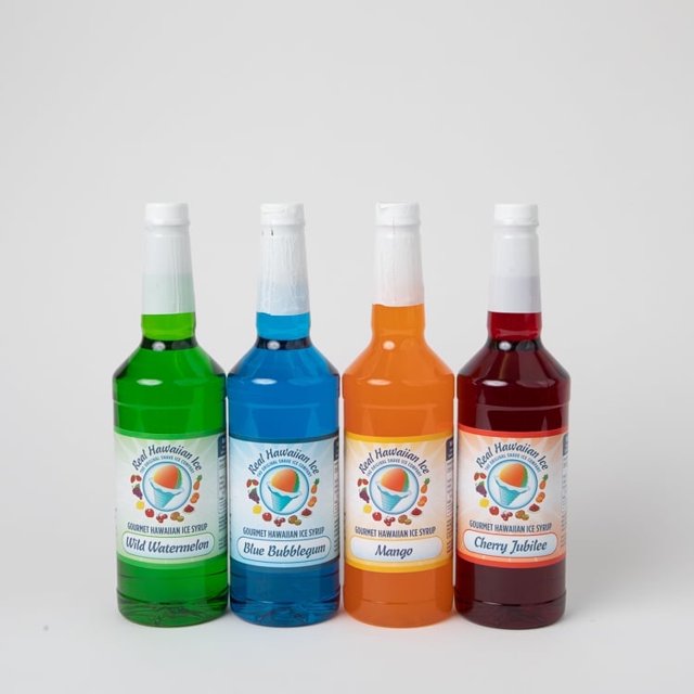 Ready To Use Gallon Blue Raspberry Shave Ice Syrup - Walmart.com