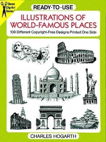 Pre-Owned Ready-To-Use Illustrations of World-Famous Places: 109 ...