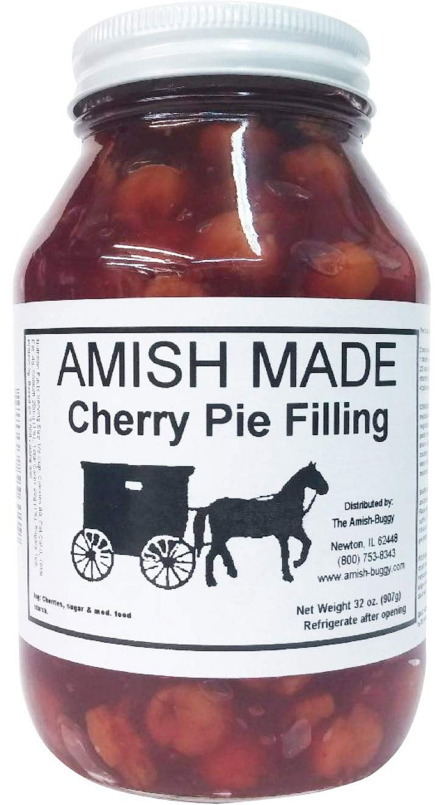 Ready To Use Pie Filling and Topping 32 oz. Jar (Cherry 1-Jar ...