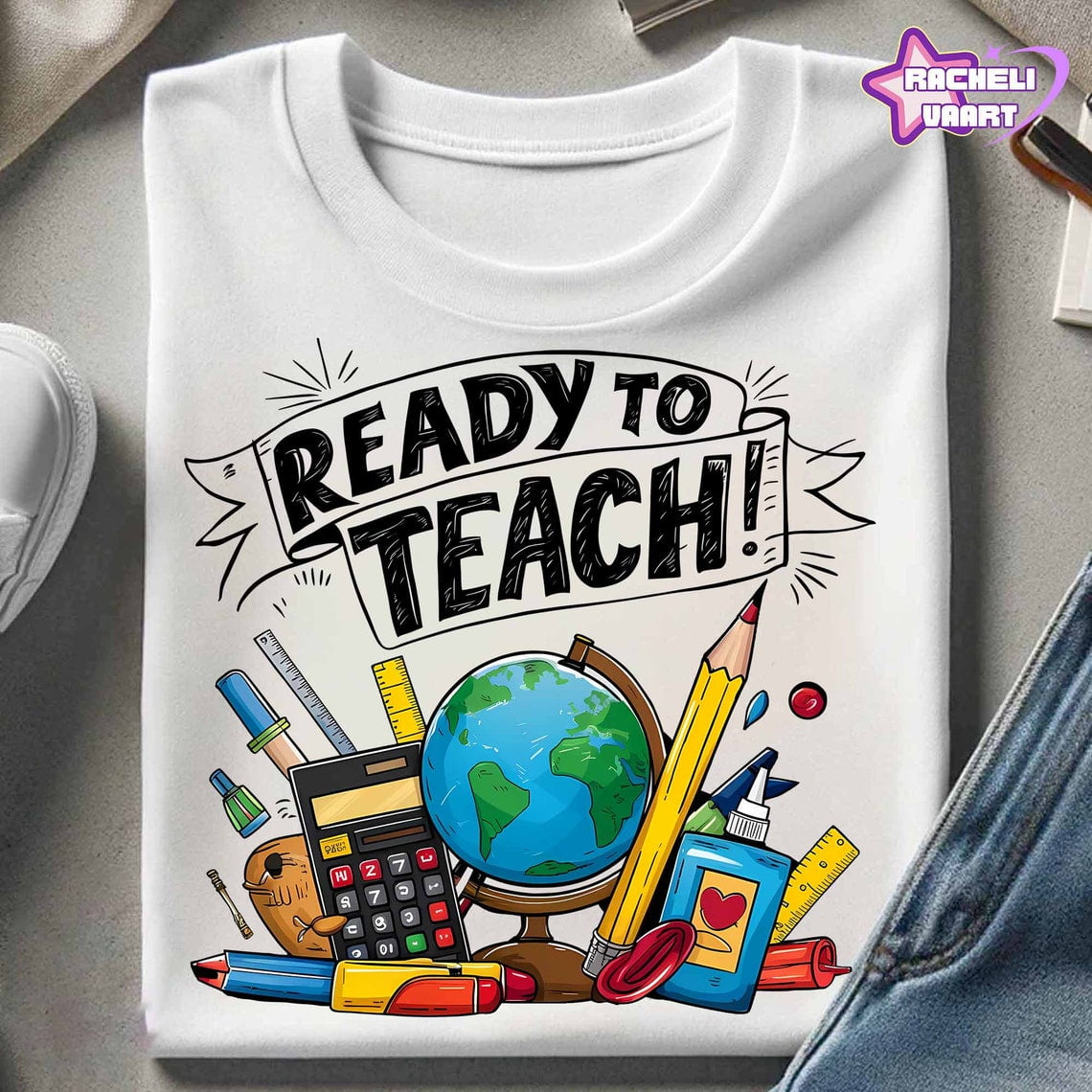 Ready To teach , Teacher , Back To School , Kindergarten, Pre K , First Day Of School, Teacher ...