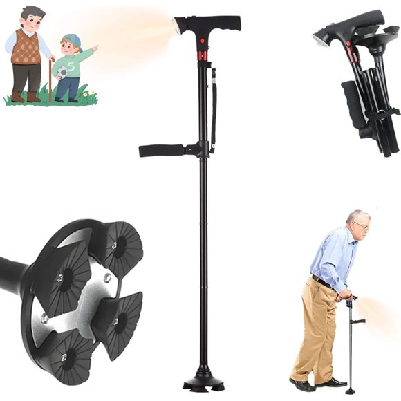 Cane With Flashlight