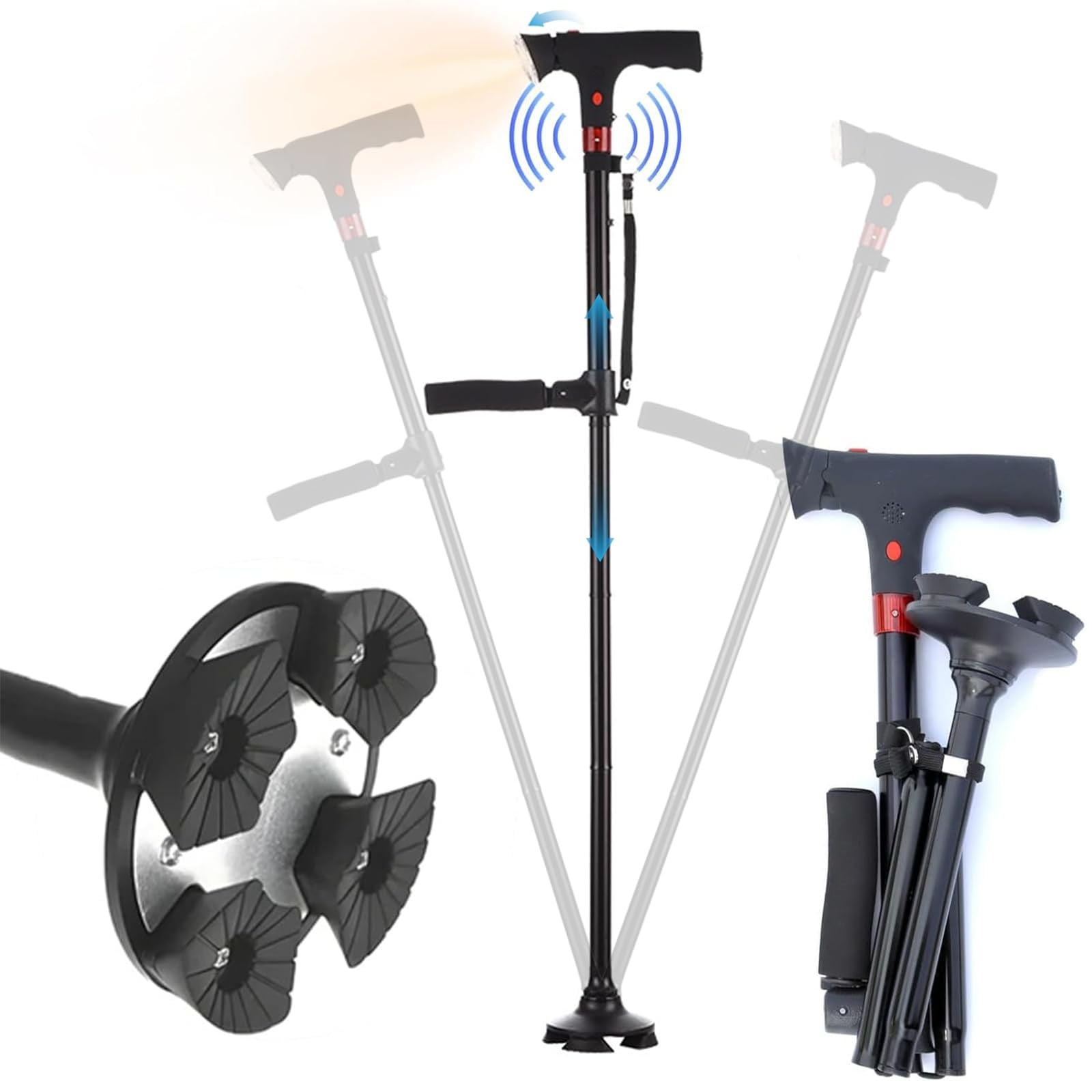 Ready Walker Smart Cane - Ready Walker Cane with Light LED, New Walking ...
