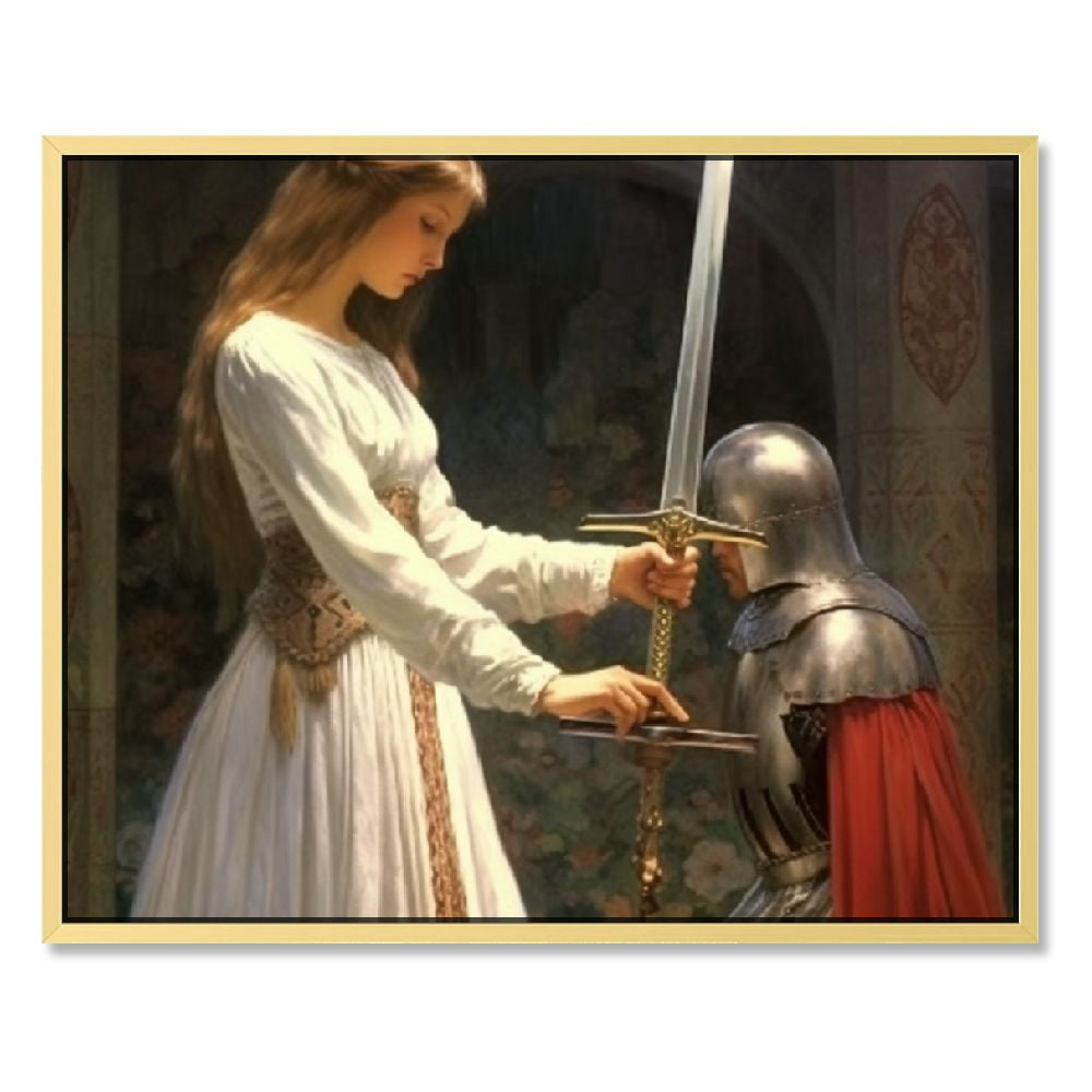 Ready-to-Frame Archival-Quality Print - Historic Medieval Art by Edmund ...