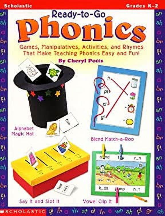 Pre-Owned Ready-To-Go Phonics: Games, Manipulatives, Activities, and ...