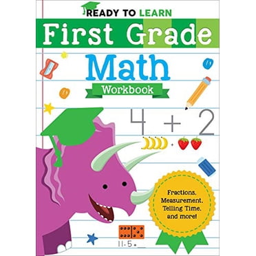 Silver Dolphin's Ready to Learn: First Grade Math Workbook for Kids ...