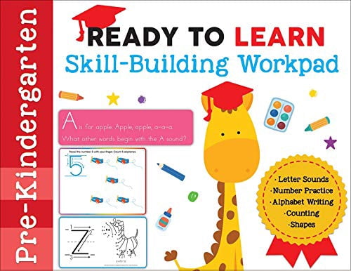 Pre-Owned Ready to Learn: Pre-Kindergarten Skill-Building Workpad ...