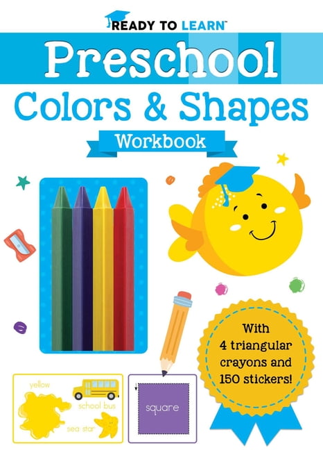 Ready to Learn Ready to Learn: Preschool Colors & Shapes Workbook ...