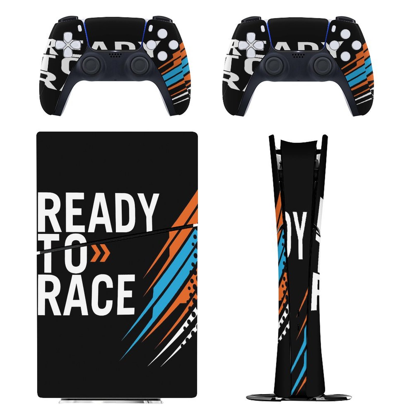 Ready to Race PS5/PS5 Pro/PS5 Slim Digital Disc Skin Sticker For ...