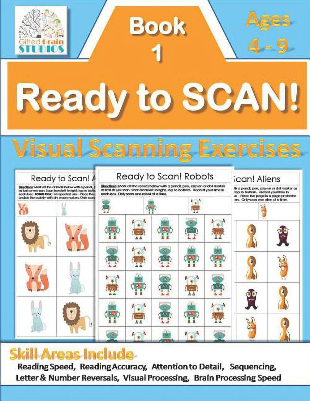 Ready to Scan! Visual Tracking Exercises Ready to Scan! Beginners ...