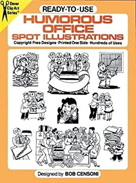 Pre-Owned Ready-to-Use Humorous Office Spot Illustrations (Clip art ...
