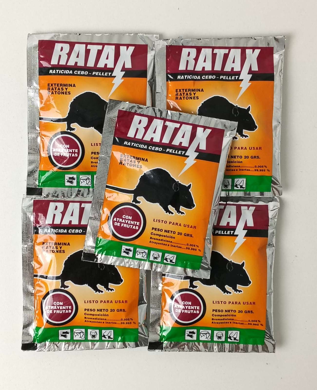 Ready-to-Use Rodent Poison Killer - Kills Rats, Mice, and Meadow Voles,5 packs - Walmart.com