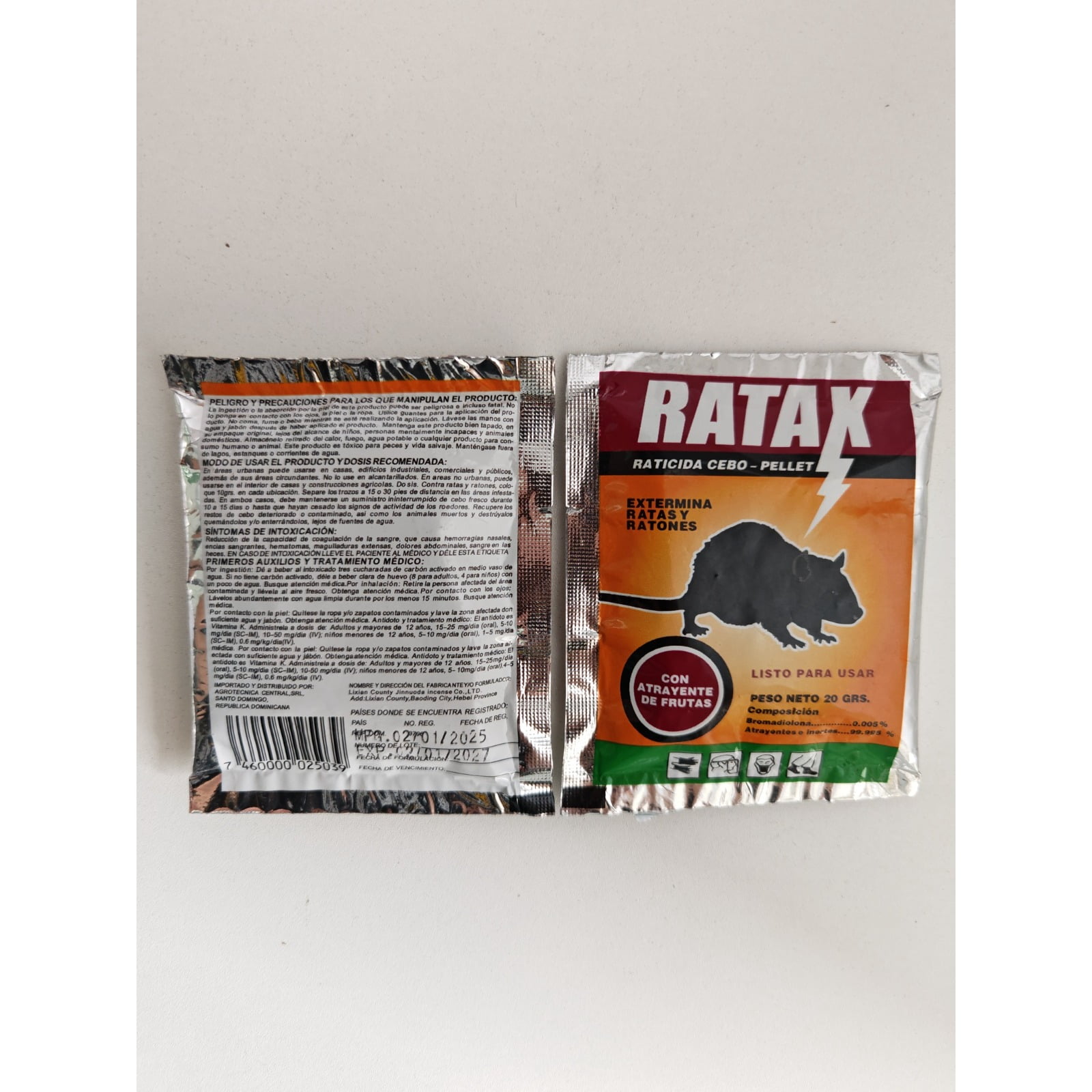 Ready-to-Use Rodent Poison Killer,Rodent nemesis.5 packs - Walmart.com