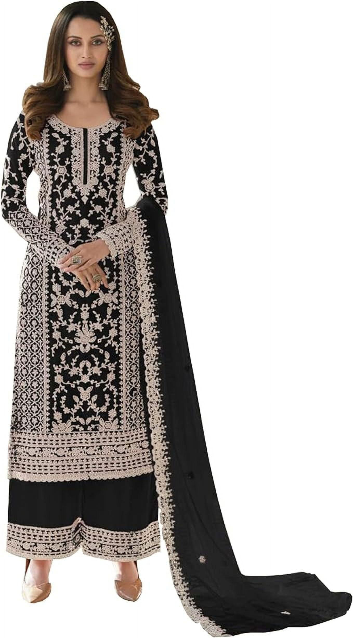 Ready to Wear Indian Pakistani Shalwar Kameez Suits Designer Palazzo ...