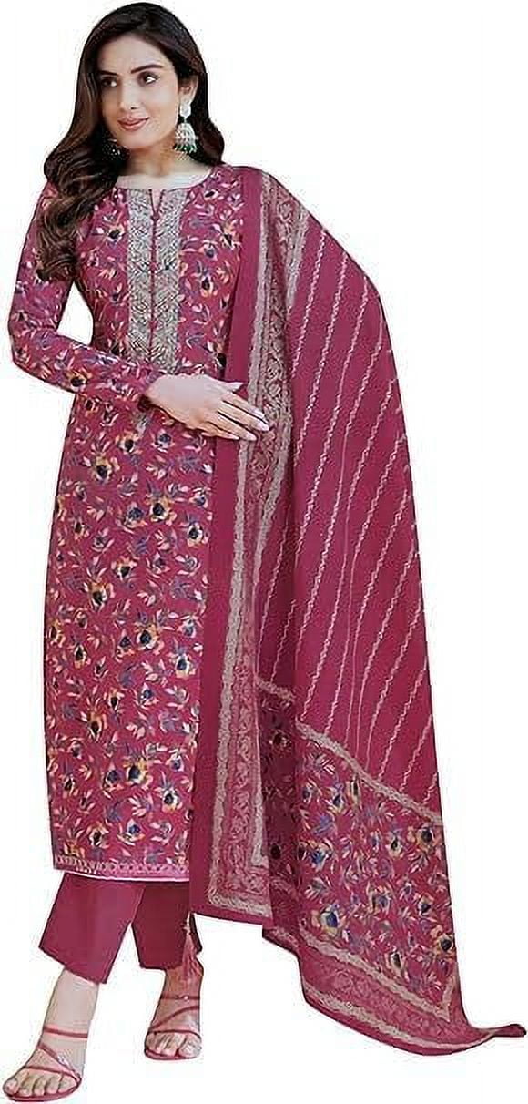 Ready to Wear Pakistani Swen Salwar Kameez Dress Indian Designer Plazo ...