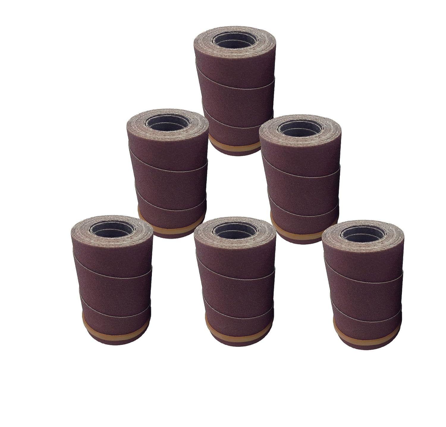 Ready-to-Wrap Sandpaper Rolls | 240 Grit | 6 Pack | for Supermax 16-32 ...