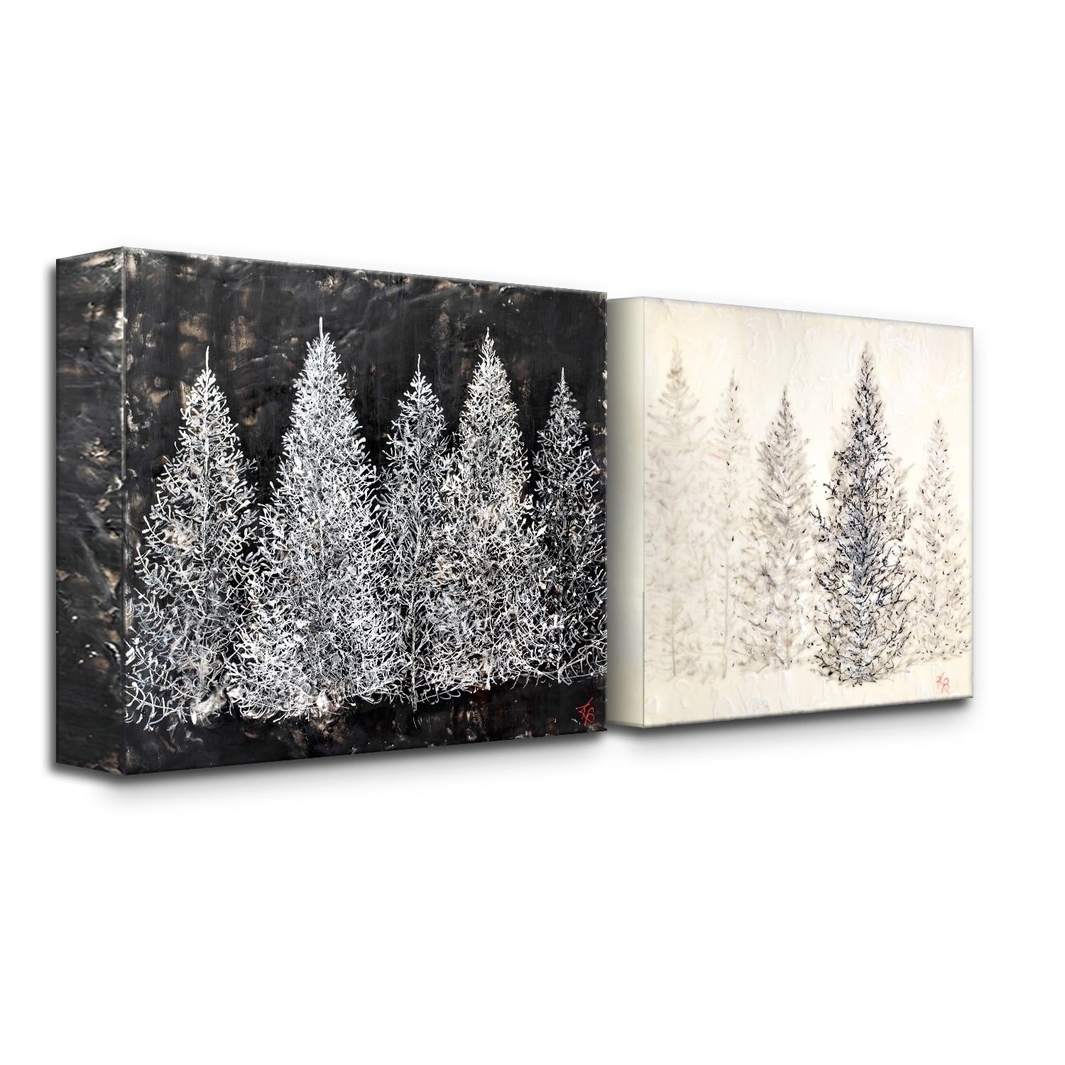 Ready2HangArt 'Monoscape XXVII' 2 Piece Wrapped Canvas Wall Art Set by ...