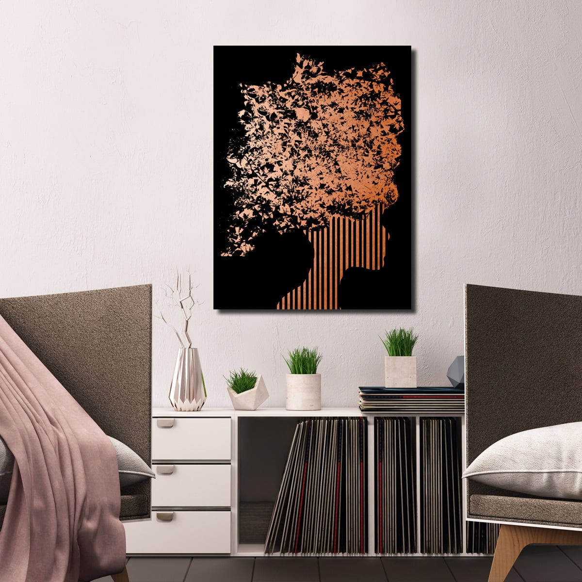 Ready2HangArt Wall Decor 'Gilt Mod XIII' in ArtPlexi 20 in. H x 16 in ...